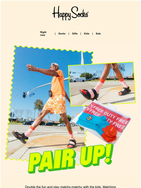 Happy Socks: Matching styles for kids and adults | Milled