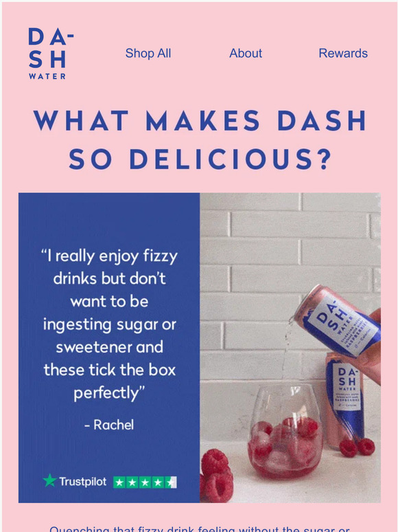 Dash Water: How is DASH so delicious? | Milled