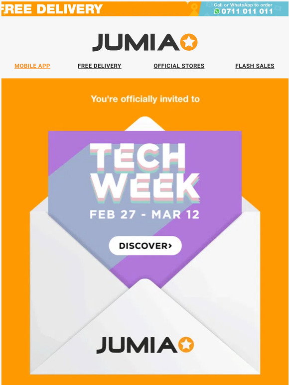Jumia: Tech Week Coming Soon - Upgrade on a budget 📱💻🎧 | Milled
