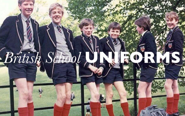 SirGordonBennett.com: The History of British School Uniform | Milled