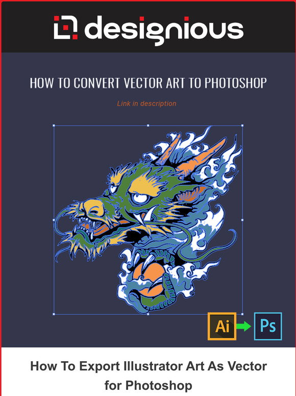 Designious: EZ Tip: How To Export Illustrator Art As Vector for ...