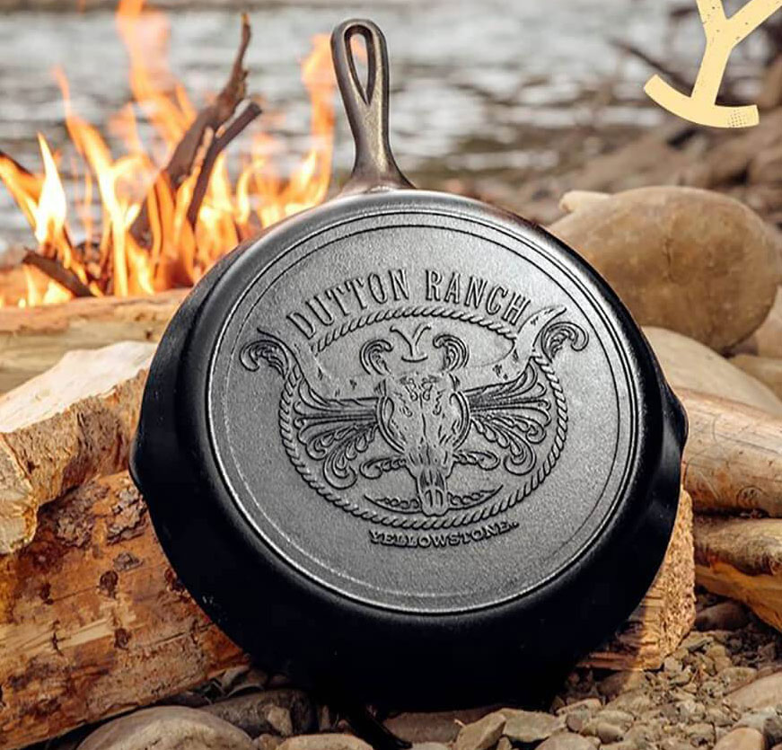 Lehman's: Yellowstone TV fan? NEW Lodge Yellowstone Cast Iron Skillets ...