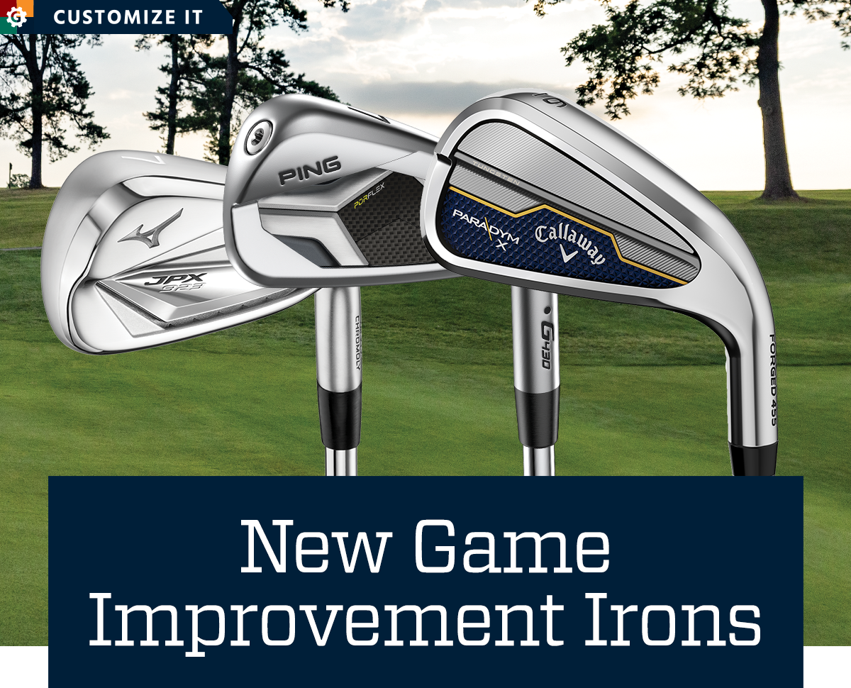 Golf Galaxy: New game-improvement irons are here 🙌 | Milled