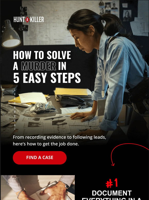 Hunt A Killer: 5 steps to solve a murder | Milled