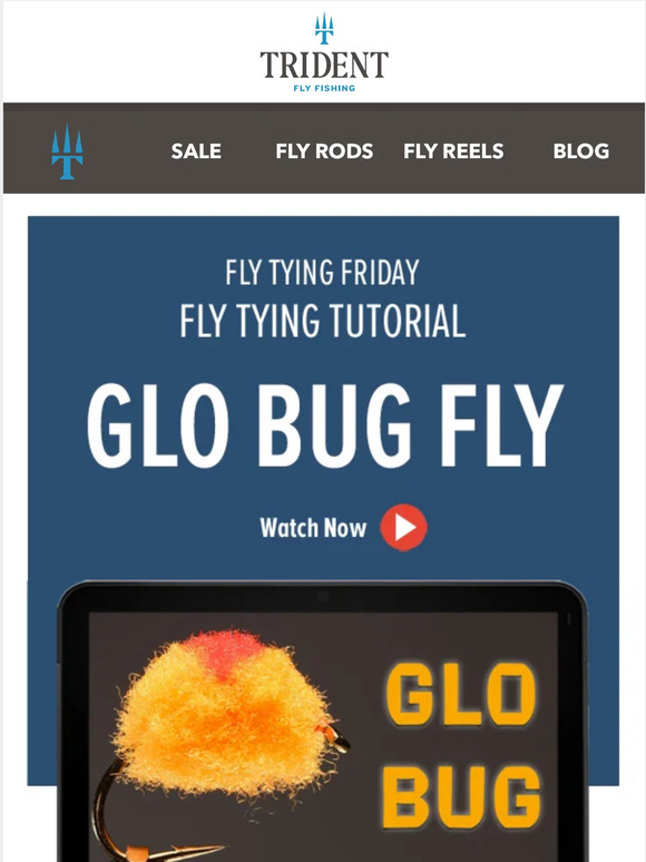Trident Fly Fishing: How to Tie the Glo Bug. | Milled