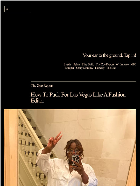 The Zoe Report: Usher Please Hire Me As A Background Singer | Milled