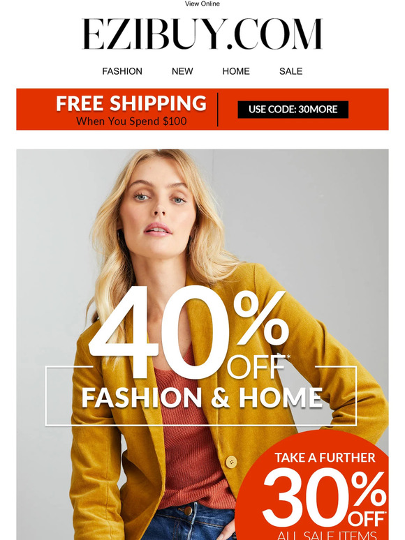 EziBuy: Two Sales To Add To Your Bag | Milled