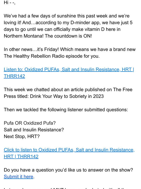 Robb Wolf: Oxidized PUFAs, Salt and Insulin Resistance, HRT | THRR142 ...
