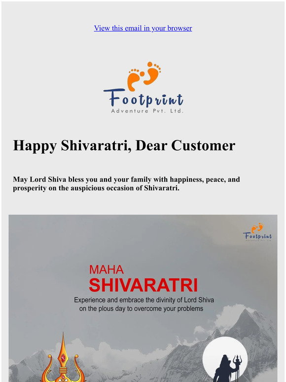 Footprint Adventure: Happy Shivaratri: Celebrating the Night of Lord ...