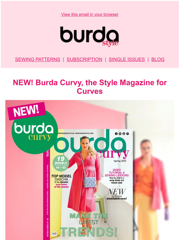 BurdaStyle: Discover Burda Curvy - The Style Magazine for Curves ️ | Milled
