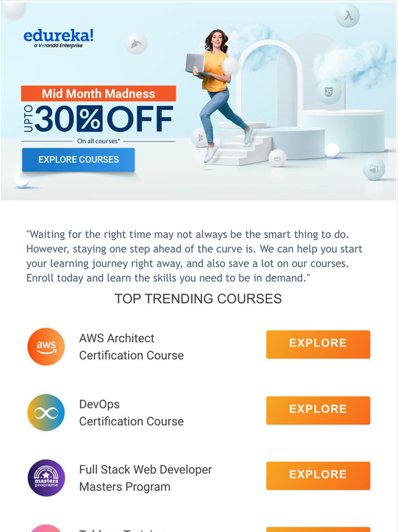 Edureka: Certifications To Help You Stand Out | Milled