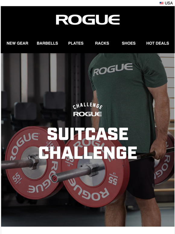 Rogue Fitness: The Suitcase Challenge Starts Now - Register and Submit ...