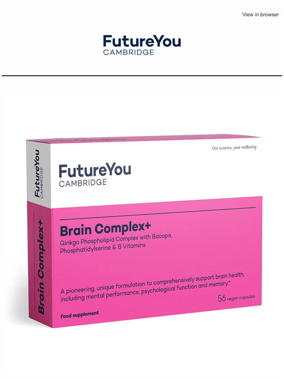 FutureYou: Give your brain a boost and get 30% off! | Milled
