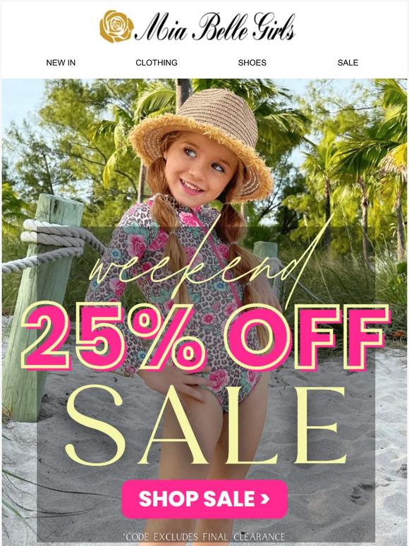 Mia Belle Baby: subscriber exclusive: here's 25% off just for you 😍 ...