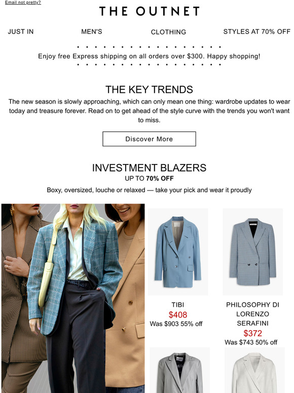 The Outnet: Discover the Key Trends for the new season | Milled