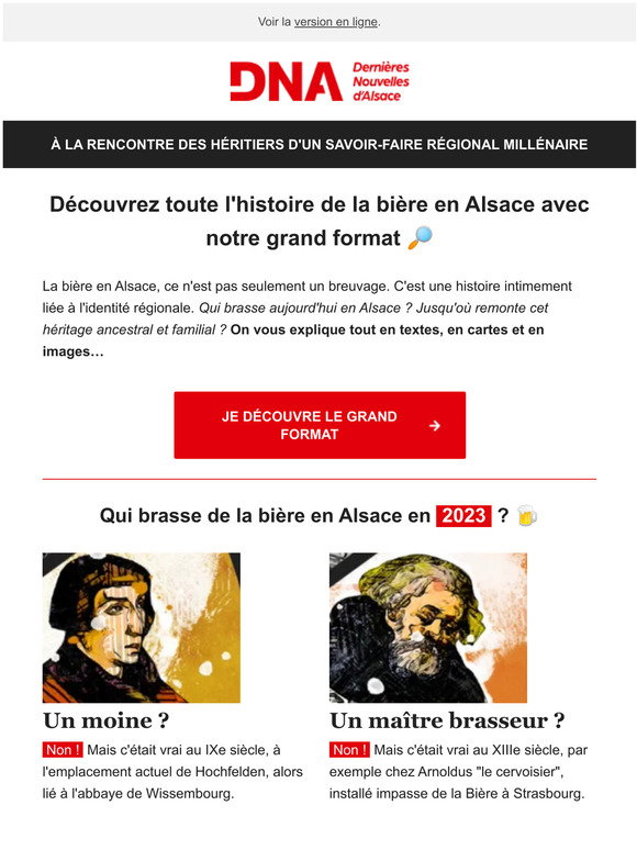 Dernières Nouvelles d'Alsace - DNA: Qui brasse de la bière en Alsace en ...