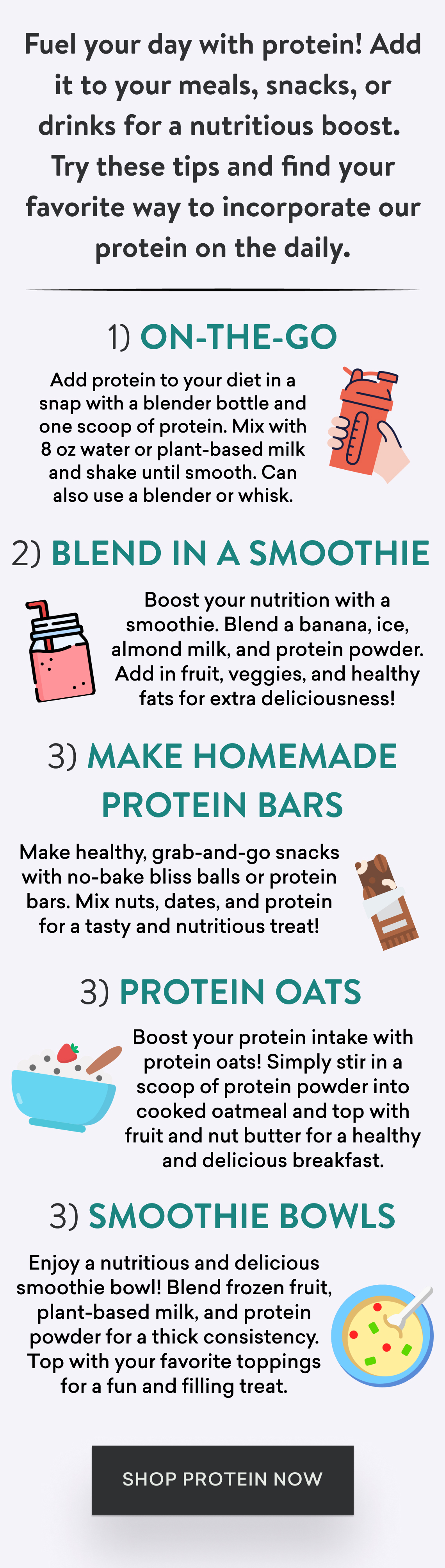 LivWell Nutrition: 5 Ways to Use LivWell Protein Powders 💪🌱 | Milled
