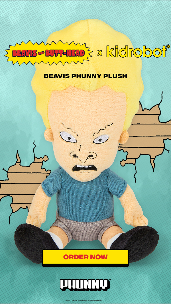 kidrobot: NEW: Beavis and Butt-Head Plushies 🤘 | Milled