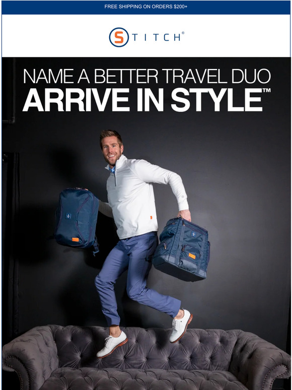 Stitch Golf: The Perfect Pairing | Arrive In Style | Milled