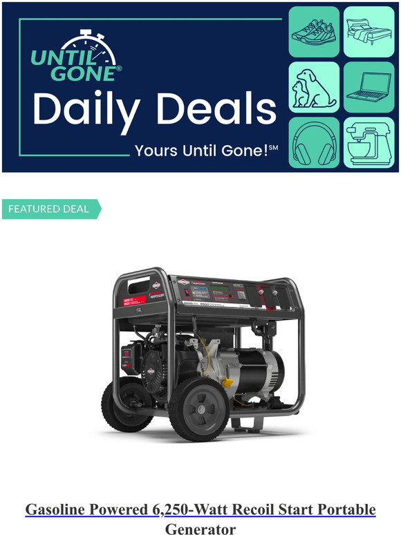 Yugster: Portable Generator | Tracker and Cable Tester | Ladder Shelf ...