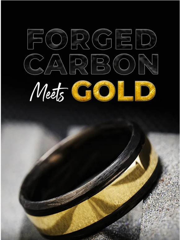 Patrick Adair Designs: Forged Carbon Meets Solid Gold | Milled