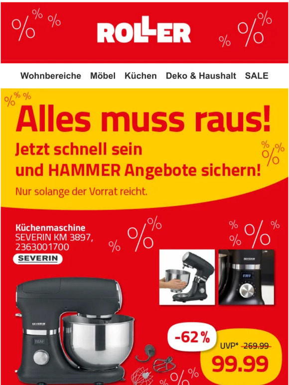 ROLLER: Hammer-Preise🚨: Das alles muss raus bei ROLLER! | Milled