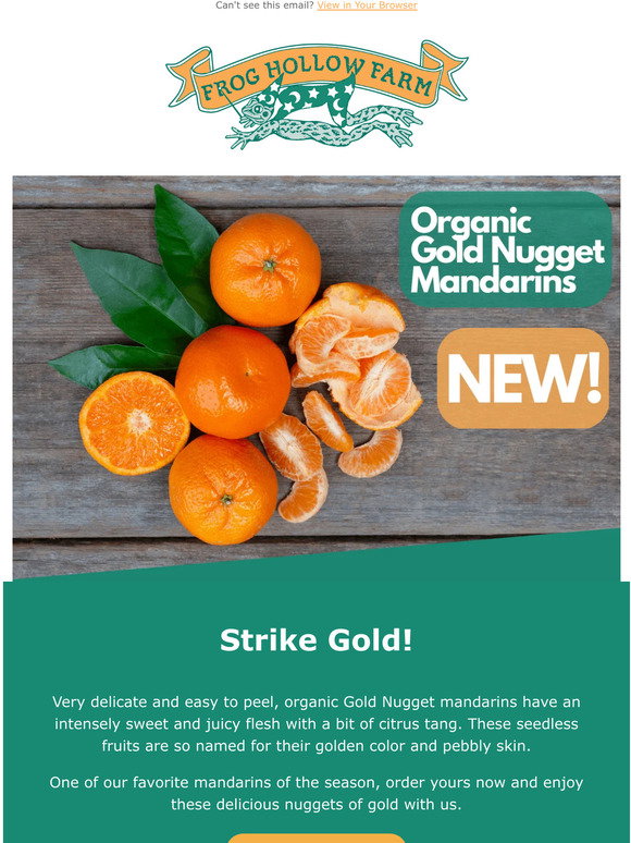 Frog Hollow Farm: Gold Nugget Mandarins! NEW! 🥳 | Milled