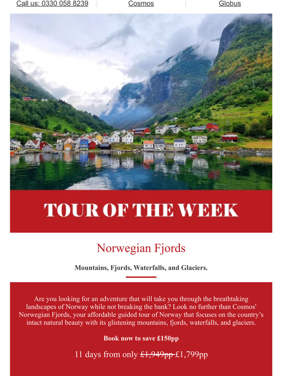 Cosmos Holidays: Tour of the week | Milled