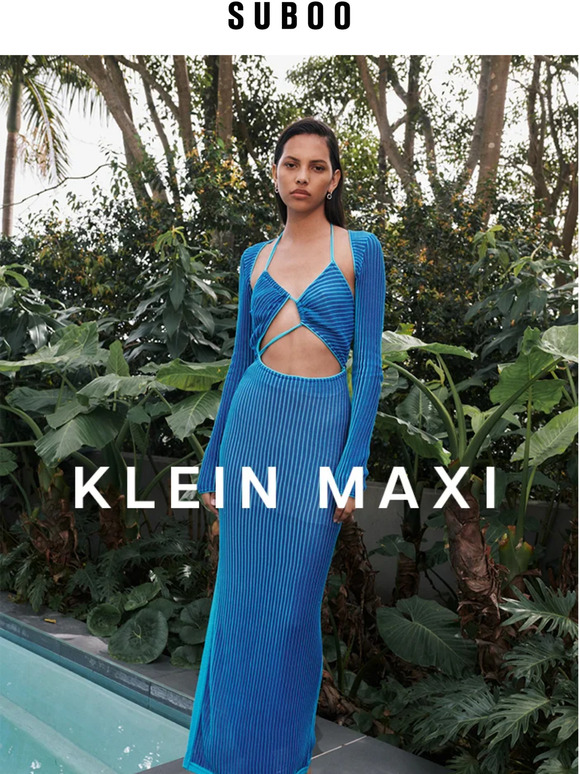Suboo: THE KLEIN MAXI DRESS | Milled