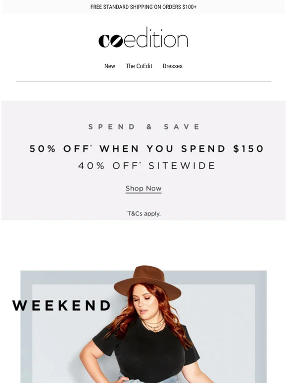 CoEdition: Weekend Warriors + Outlet: Nothing Over $15* | Milled