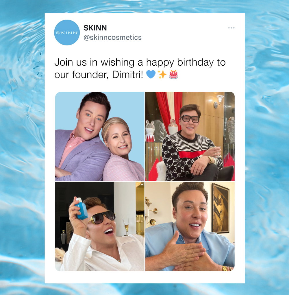 SKINN: Happy Birthday Dimitri 🎂💙 | Milled