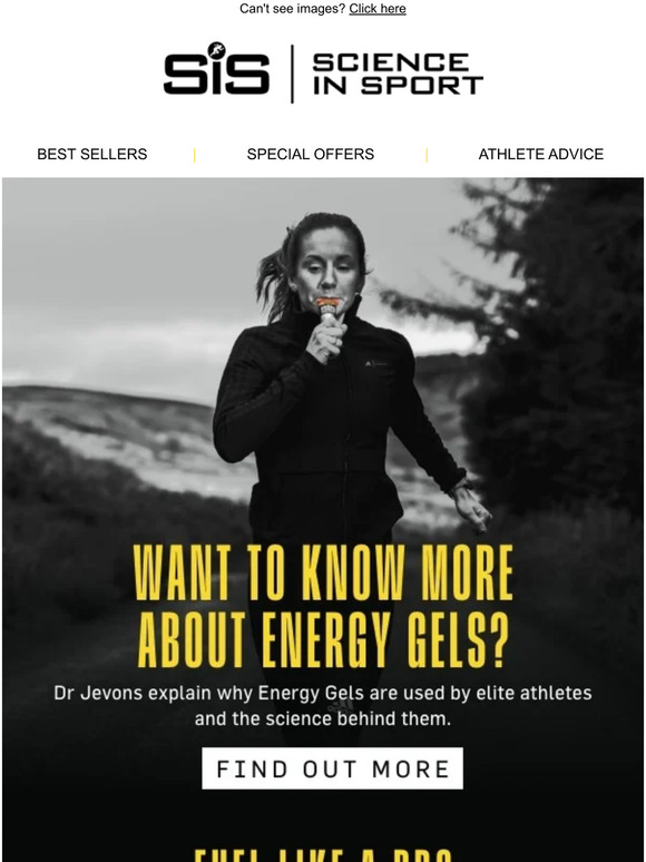 Science in Sport: —, what you need to know about Gels | Milled