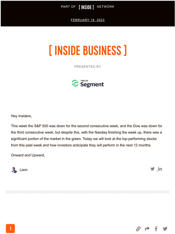 Inside: Stocks to Watch: Ecolab, Paramount and More... | Milled