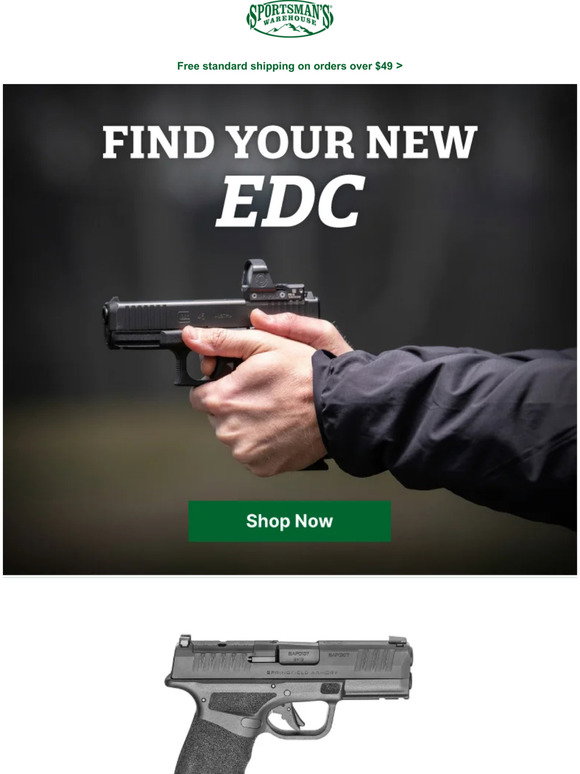 Sportsman's Warehouse: Find your New Every Day Carry Gun | Milled