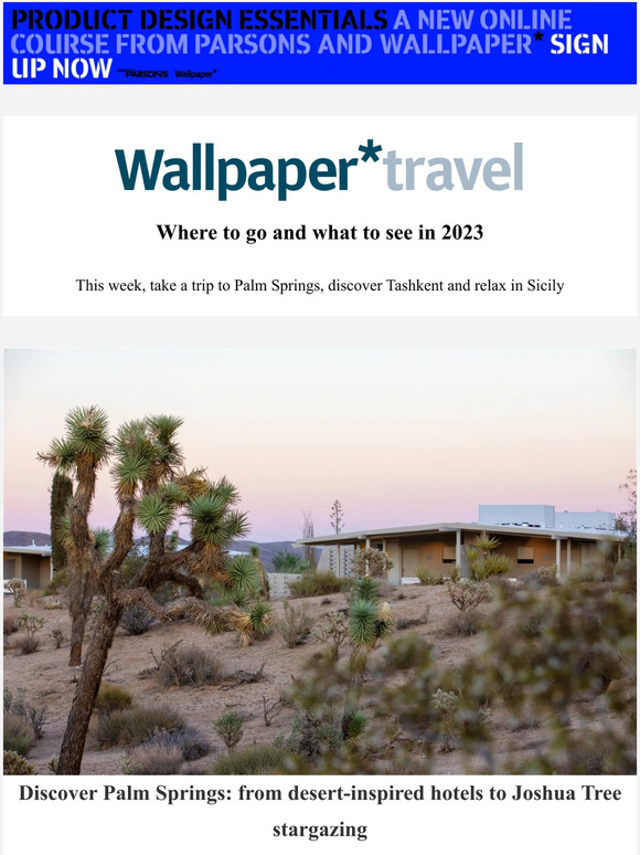 WallpaperSTORE*: Wallpaper* Travel in 2023: where to go | Milled