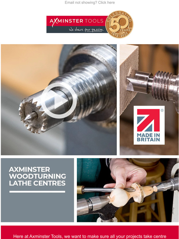 Axminster Tools: Make your projects centre stage | Milled