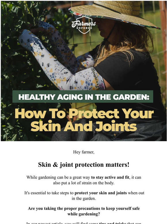 Farmers Defense: Healthy Aging in the Garden | Milled