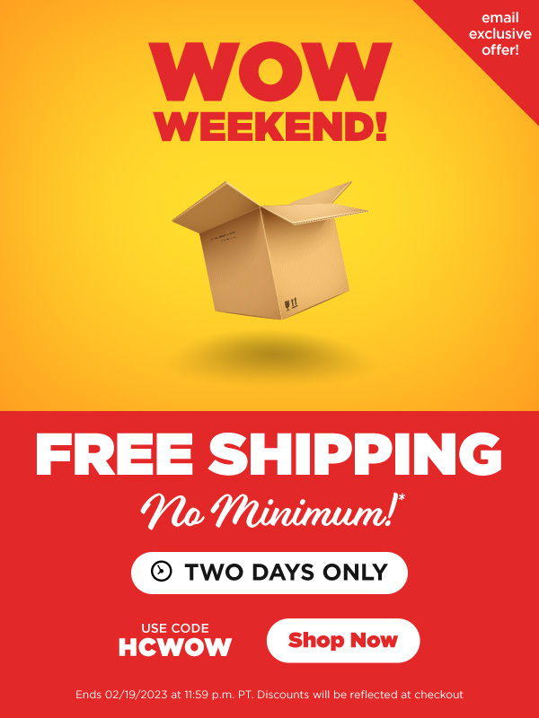 Harriet Carter: WOW Weekend is Here! Free Shipping No Minimum | Milled