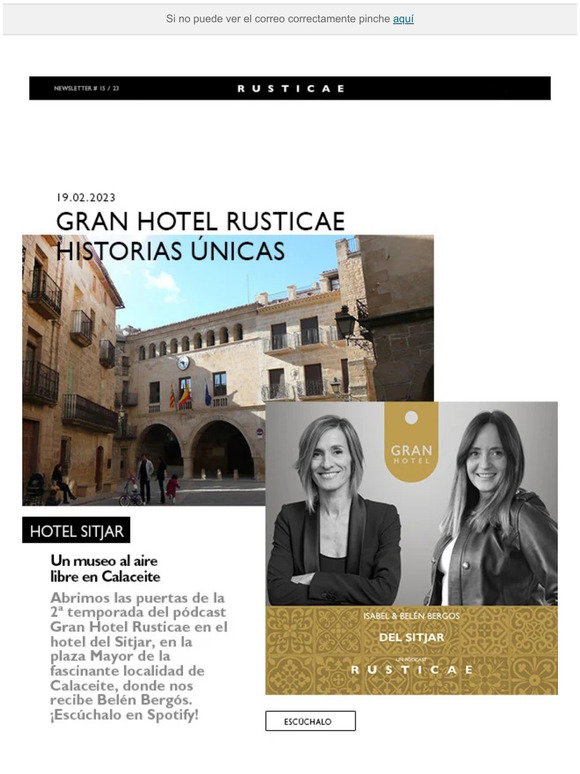Rusticae: GRAN HOTEL RUSTICAE | Milled
