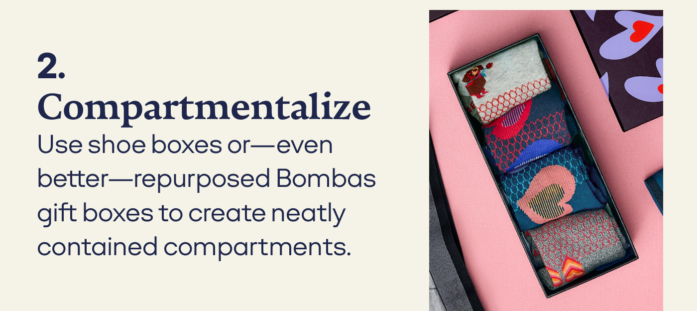 Bombas: The Drawer Organization Guide | Milled