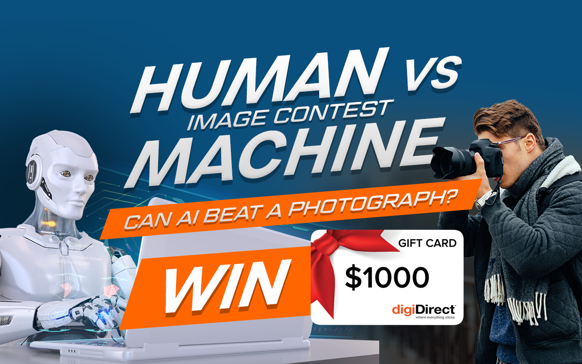 digiDirect: — Human vs Machine. Enter our image contest for your chance ...