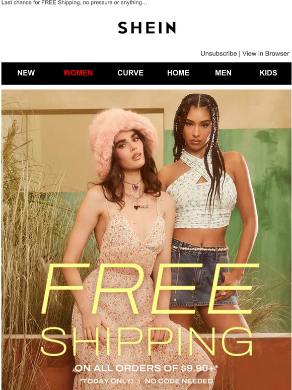 SHEIN: It's Today Or Never! | Milled