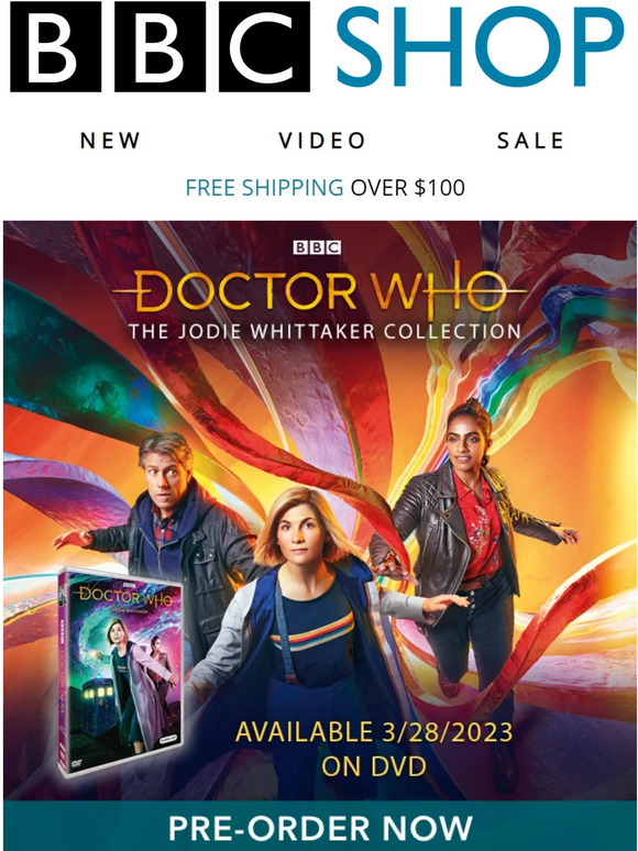 BBC Shop: Travel through time and space with the Thirteenth Doctor - Pre-Order the Jodie ...