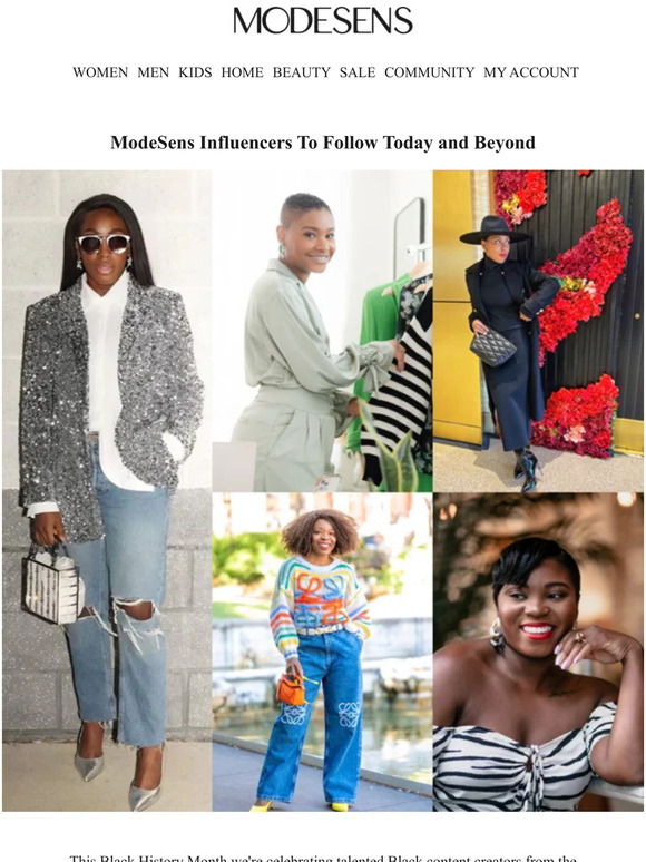 ModeSens: Celebrating Black History Month: Influencers To Know | Milled