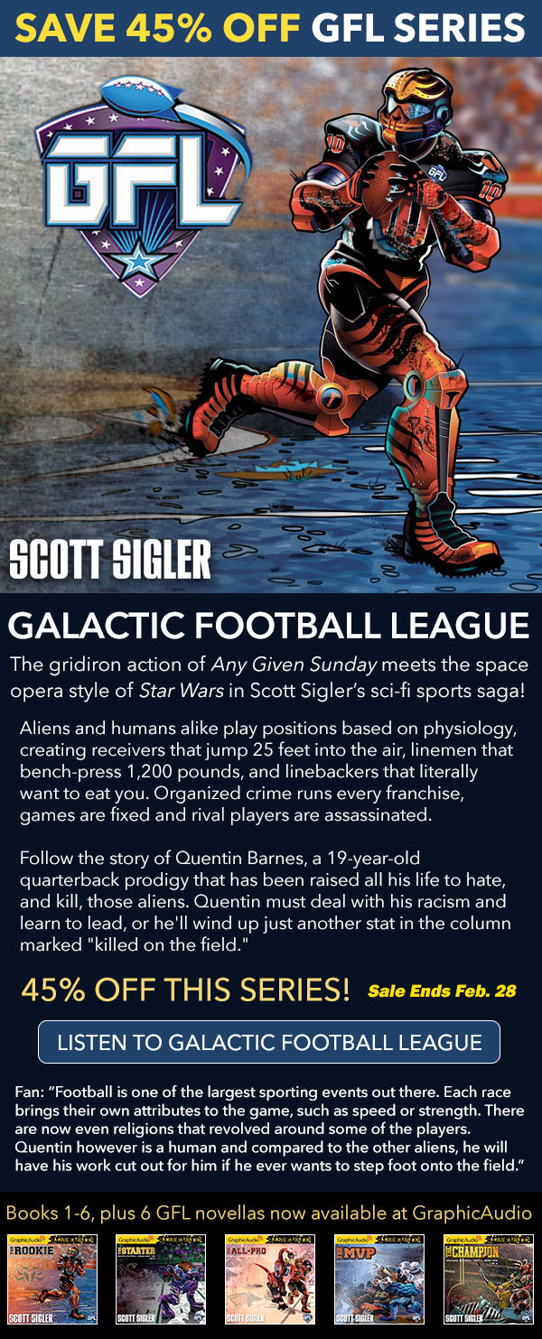 GraphicAudio: The gridiron action of Any Given Sunday meets the space ...