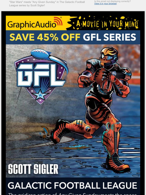 GraphicAudio: The gridiron action of Any Given Sunday meets the space ...