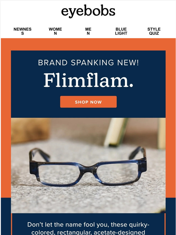eyebobs: Meet our new Flimflam frames. | Milled