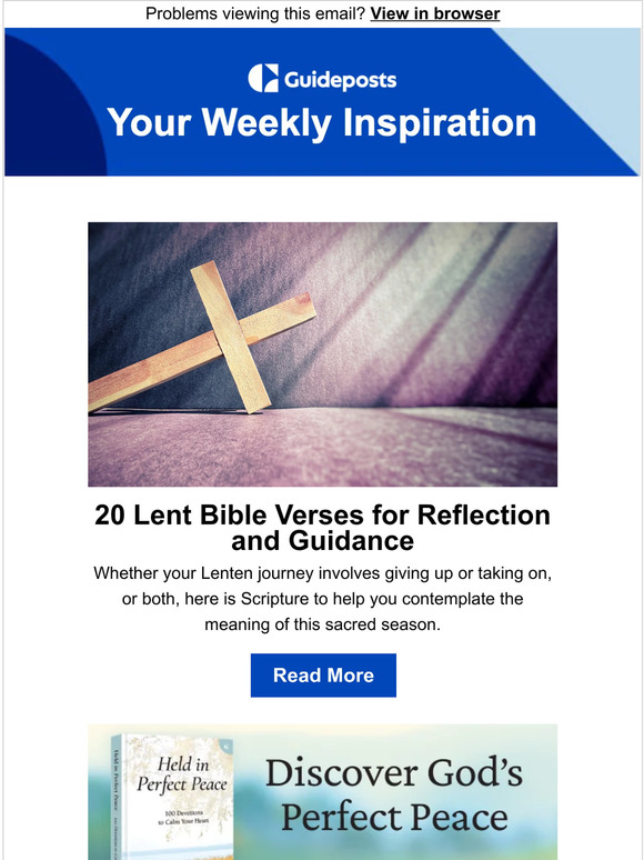 Guideposts: 20 Lent Bible Verses for Reflection and Guidance | Milled