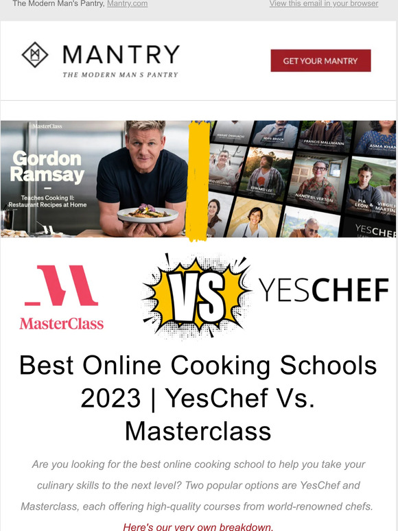 Mantry: 2 Best Online Cooking Courses 2023 👨‍🍳 | Milled