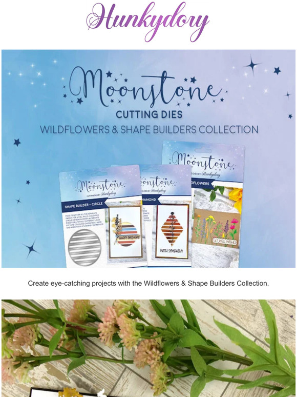 Hunkydory Crafts: Get ready for a brand new Moonstone die collection😍 ...